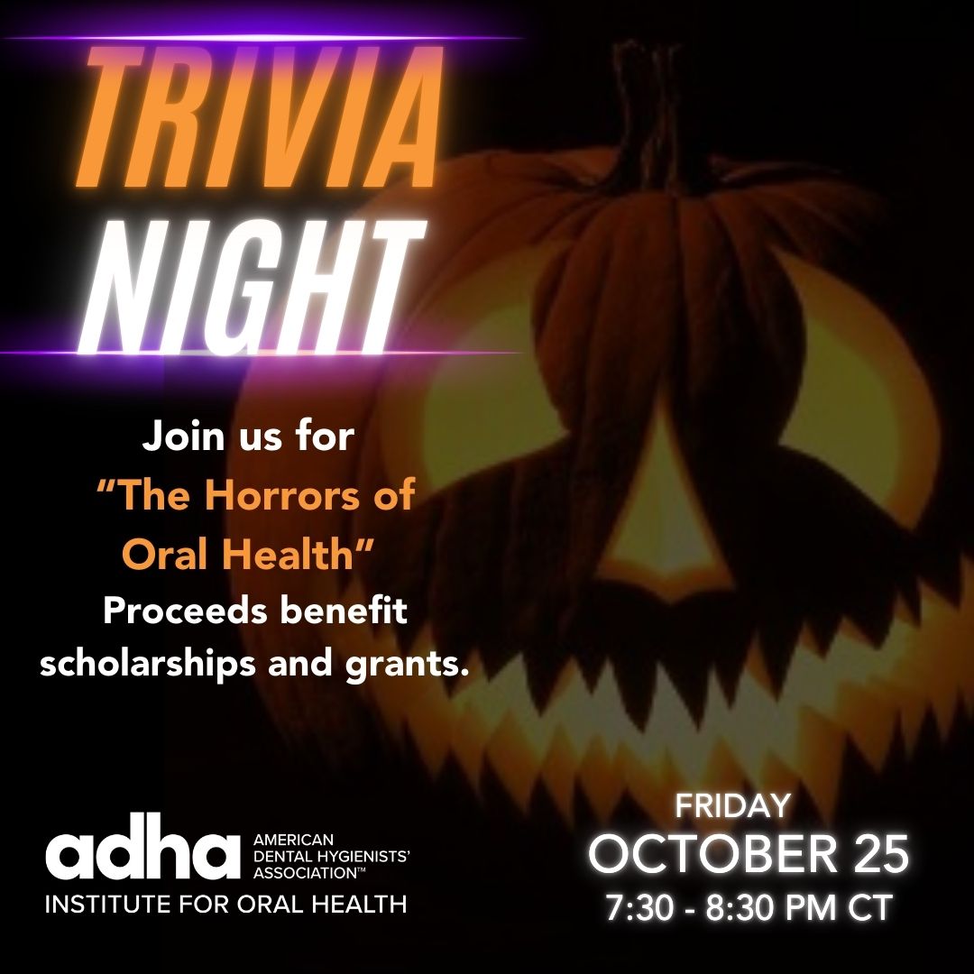 Display event - IOH Foundation Trivia Night: "The Horrors of Oral Health"